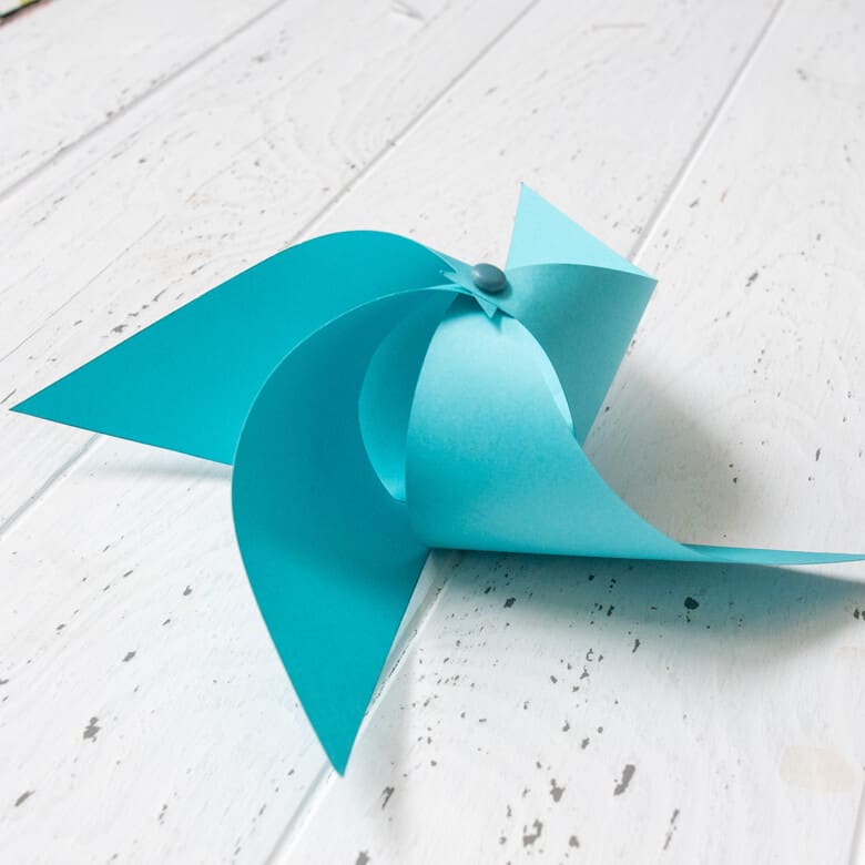 Easy Paper Windmill Craft • Craving Some Creativity