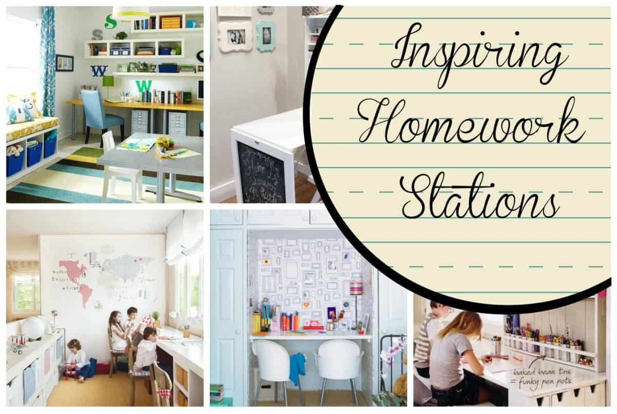 30+ Homework Station Ideas for Kids and Teens • Craving Some Creativity