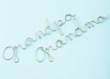 Easy DIY Wire Word Art • Craving Some Creativity
