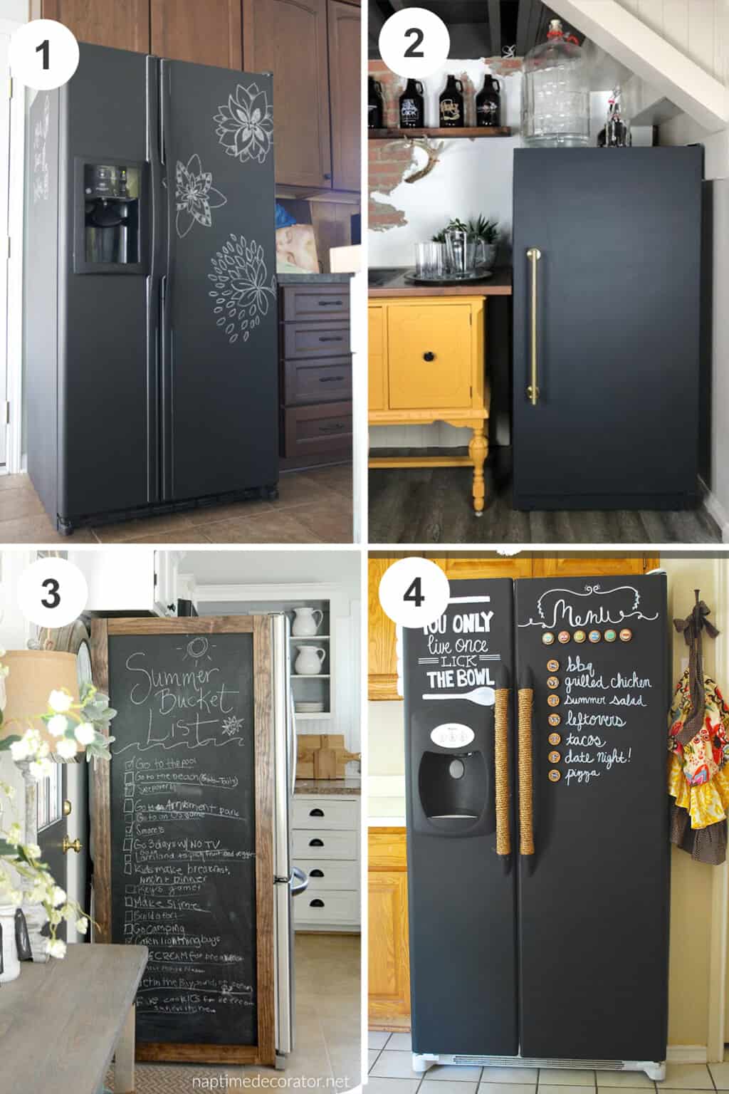 Amazing DIY Refrigerator Makeovers • Craving Some Creativity