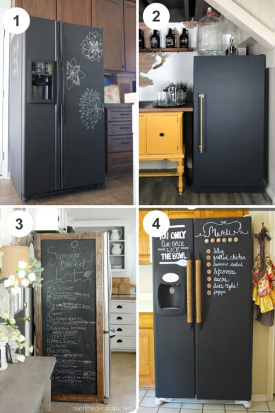 Amazing DIY Refrigerator Makeovers • Craving Some Creativity