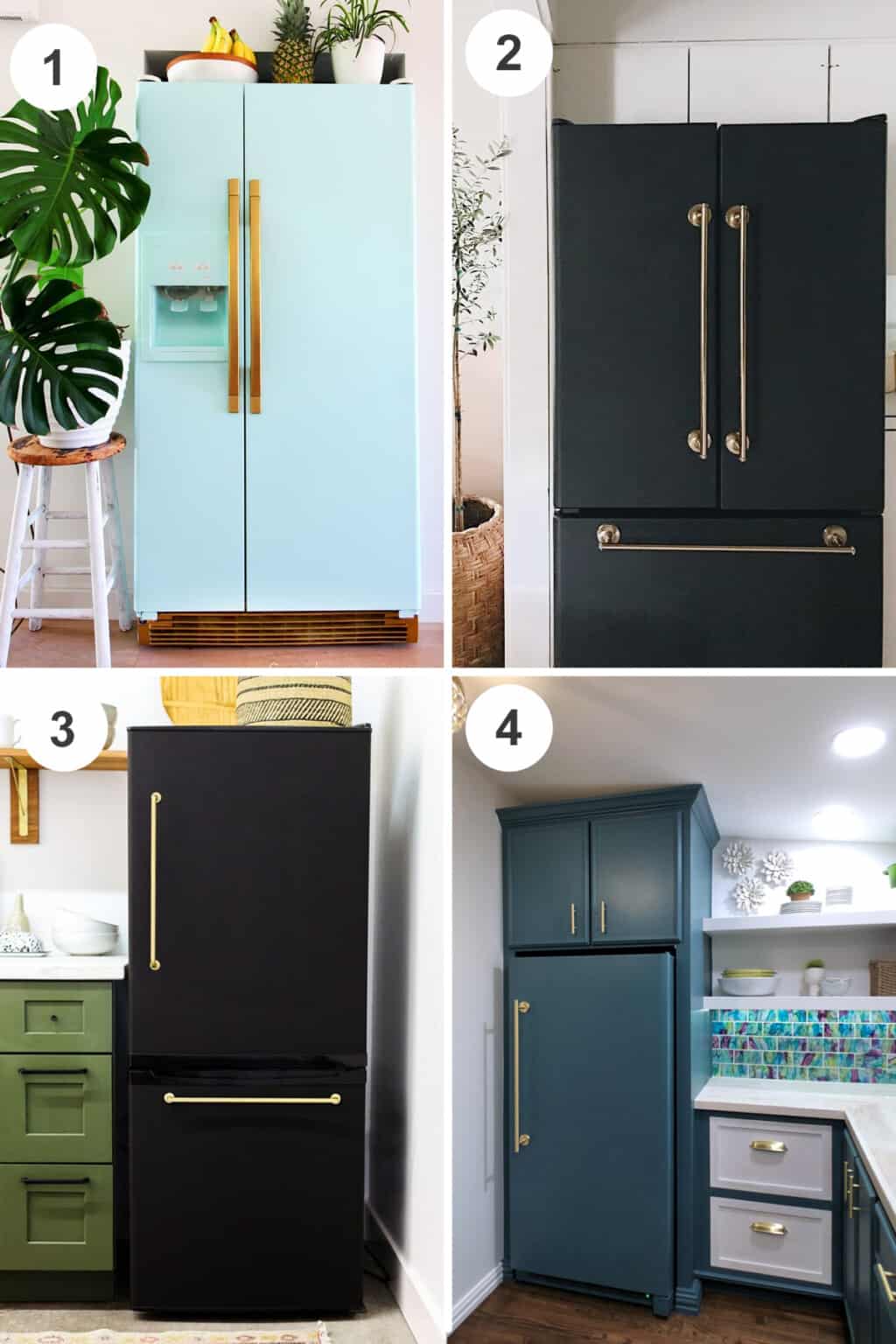 Amazing DIY Refrigerator Makeovers • Craving Some Creativity