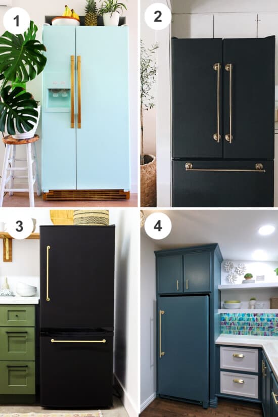 Amazing DIY Refrigerator Makeovers • Craving Some Creativity