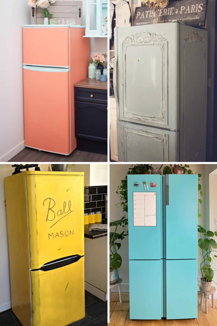 Amazing DIY Refrigerator Makeovers • Craving Some Creativity
