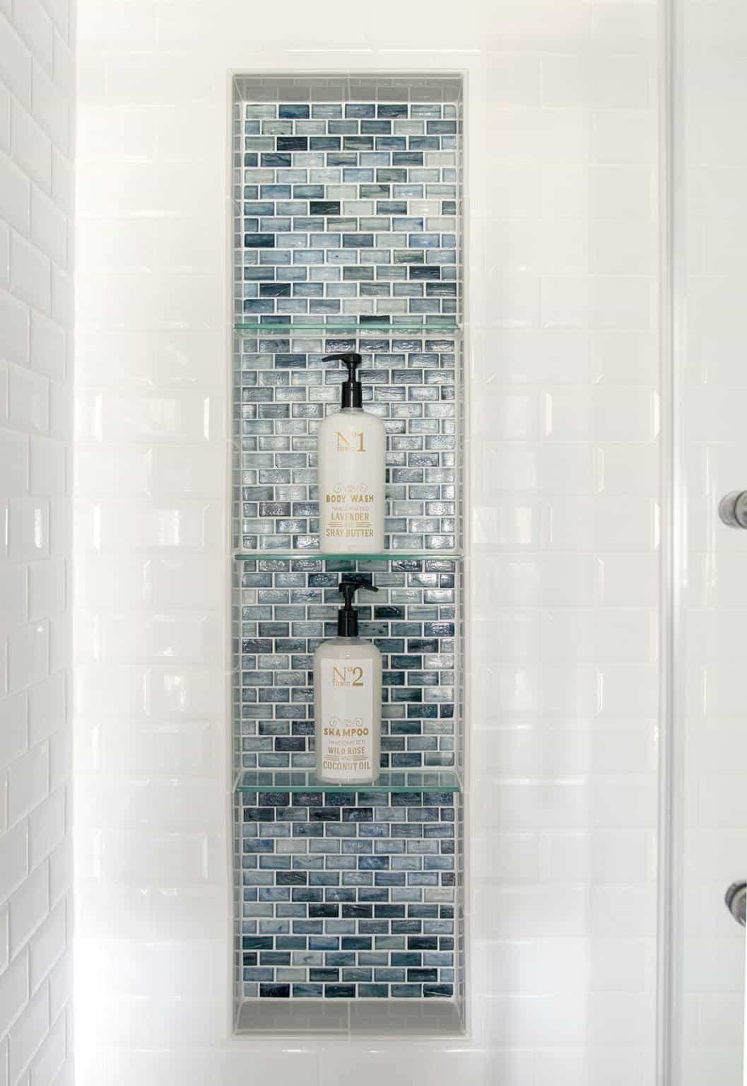 Simple Tile Shower Niche Installation • Craving Some Creativity