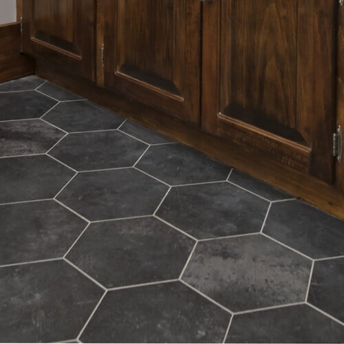 Groutable Vinyl Tile (An Easy Installation) - An Easy DIY