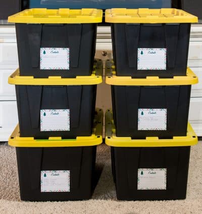 How To Organize a Small Space with Storage Bins • Craving Some Creativity
