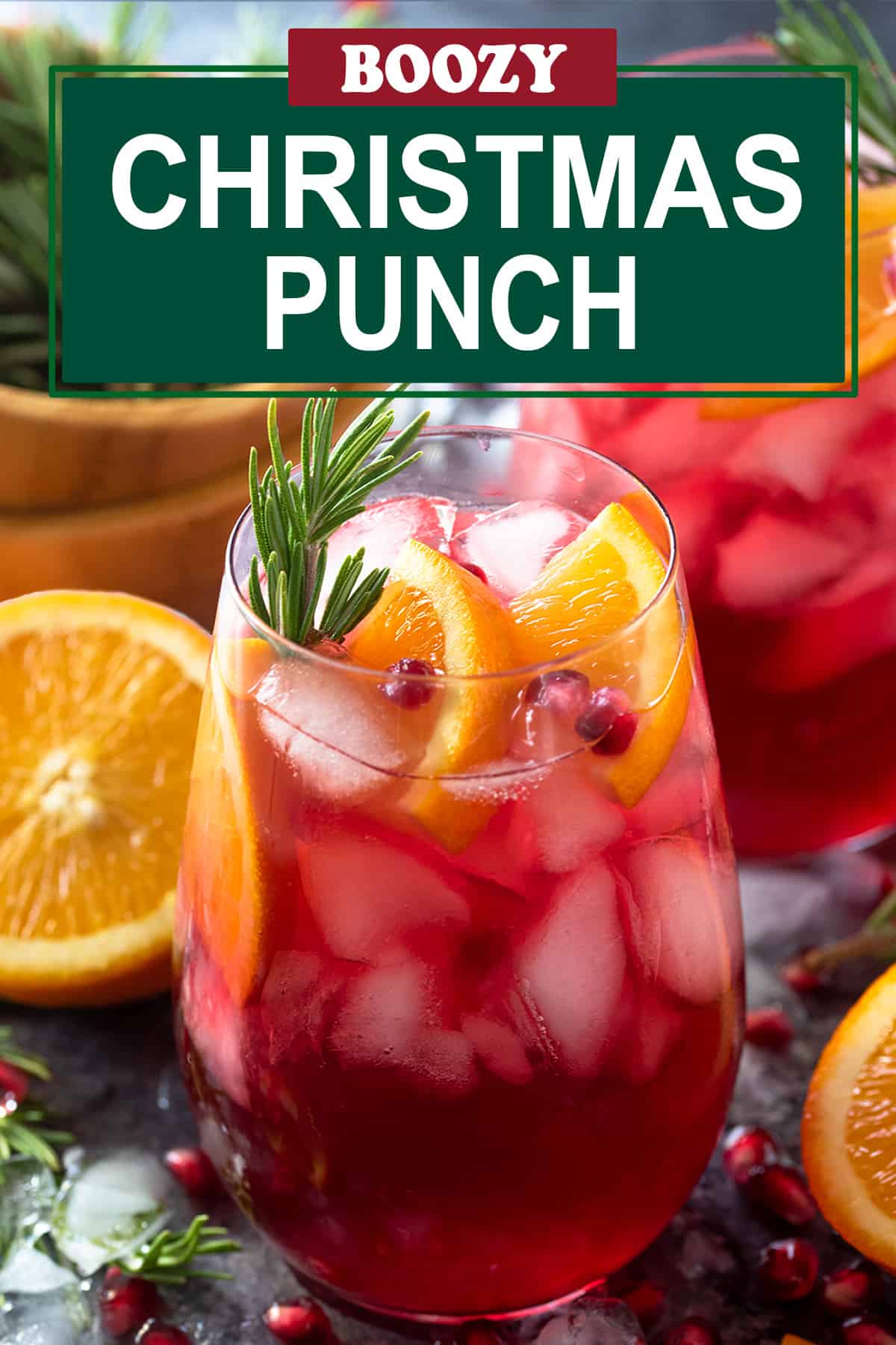 Easy Cranberry Orange Christmas Punch