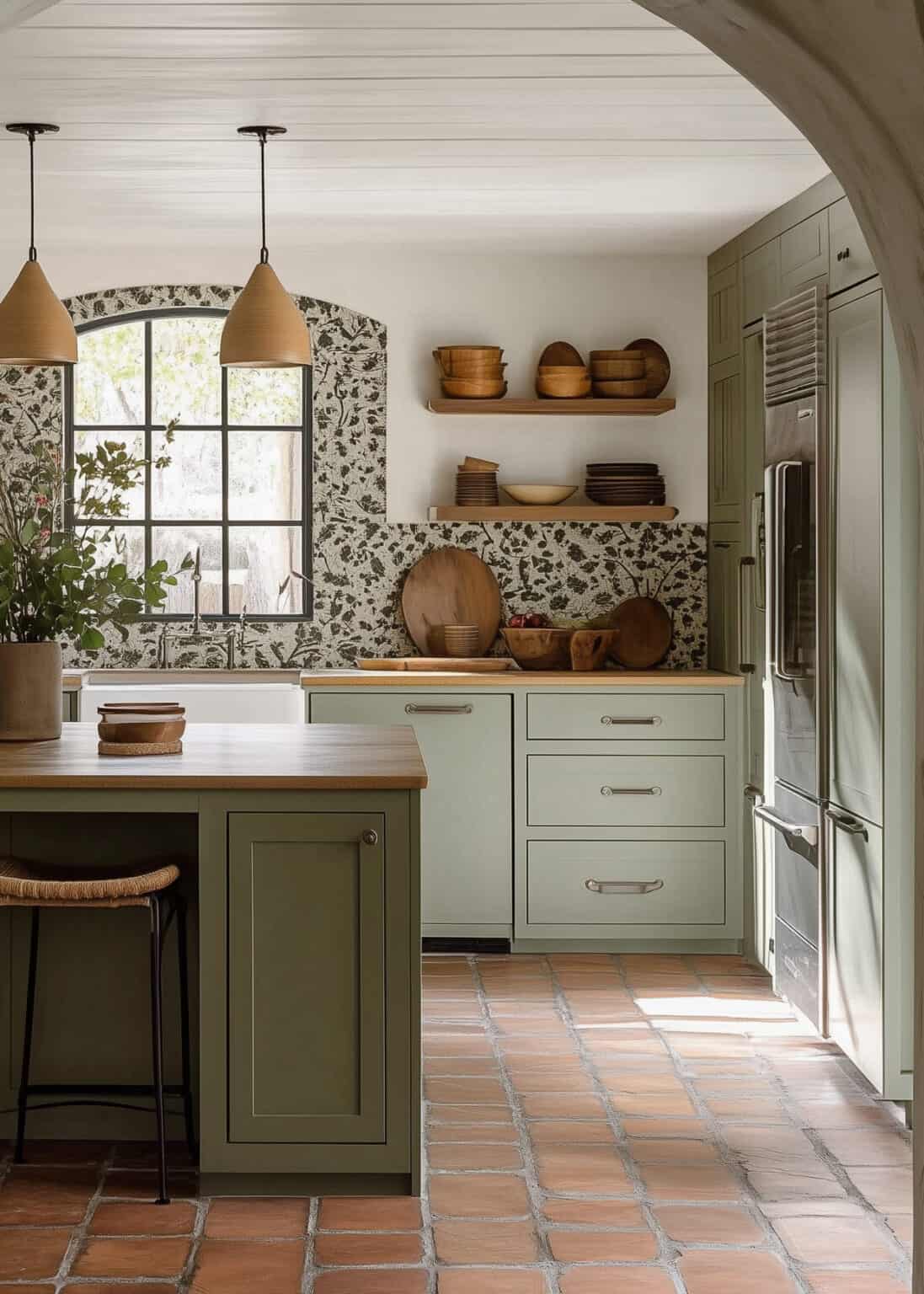 The 20 Best Sage Green Cabinet Paint Colors (from real kitchens) • Craving Some Creativity