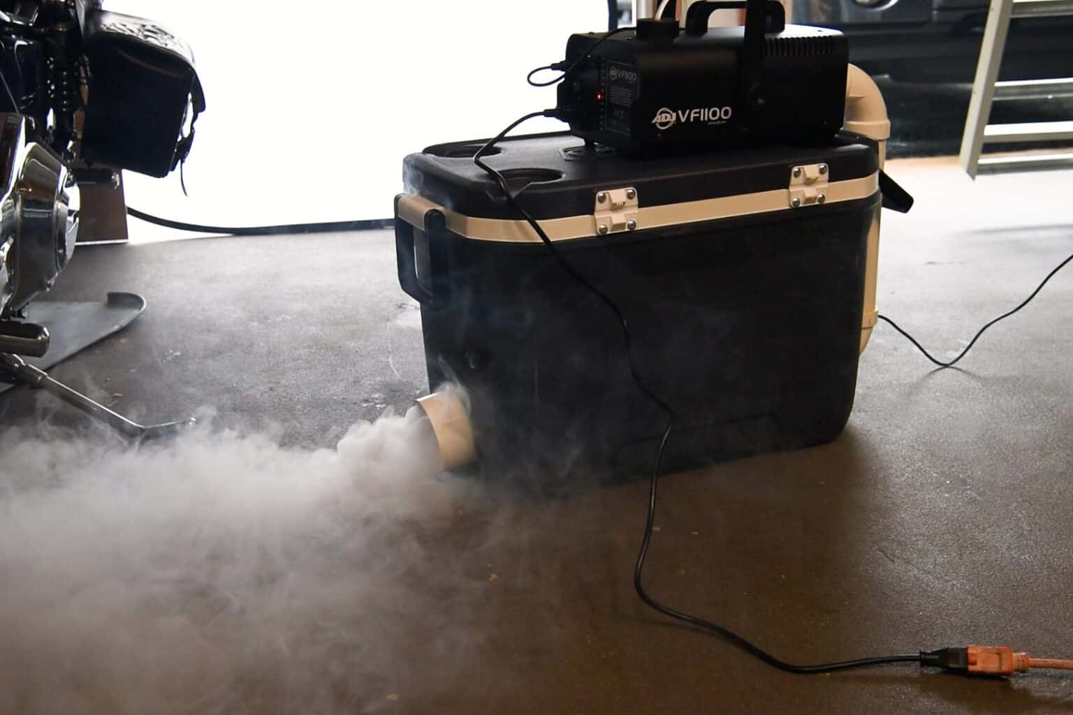 How to make low lying fog with a cheap DIY fog chiller • Craving Some ...