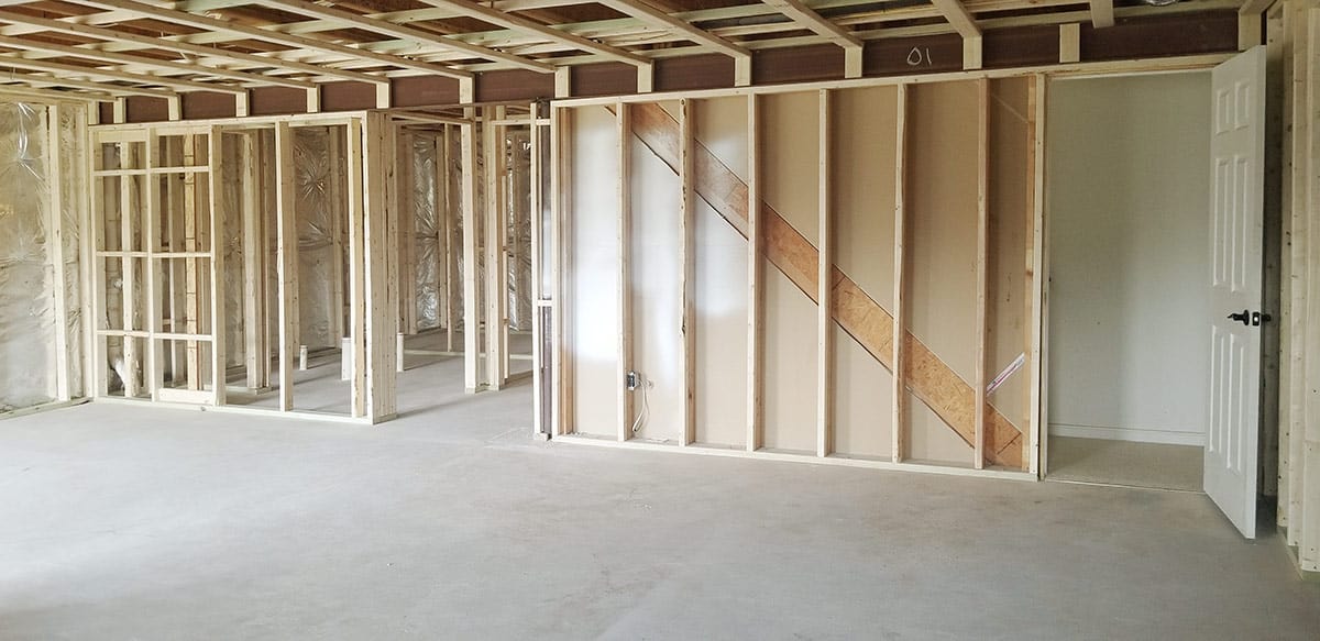 Framing A Basement Bathroom