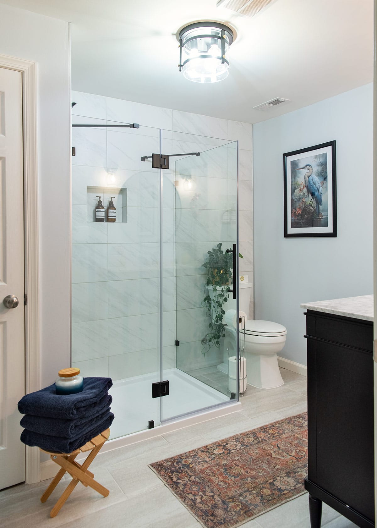Basement Bathroom Makeover Reveal Craving Some Creativity