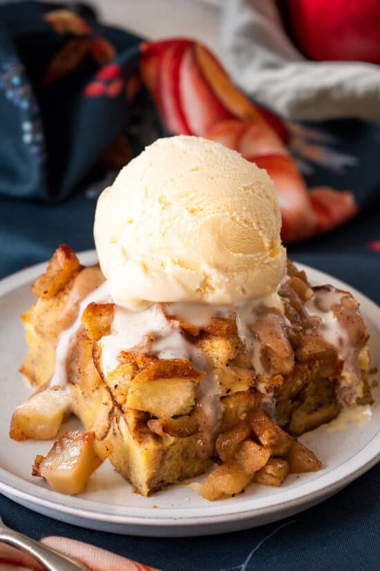 Apple Bread Pudding • Craving Some Creativity