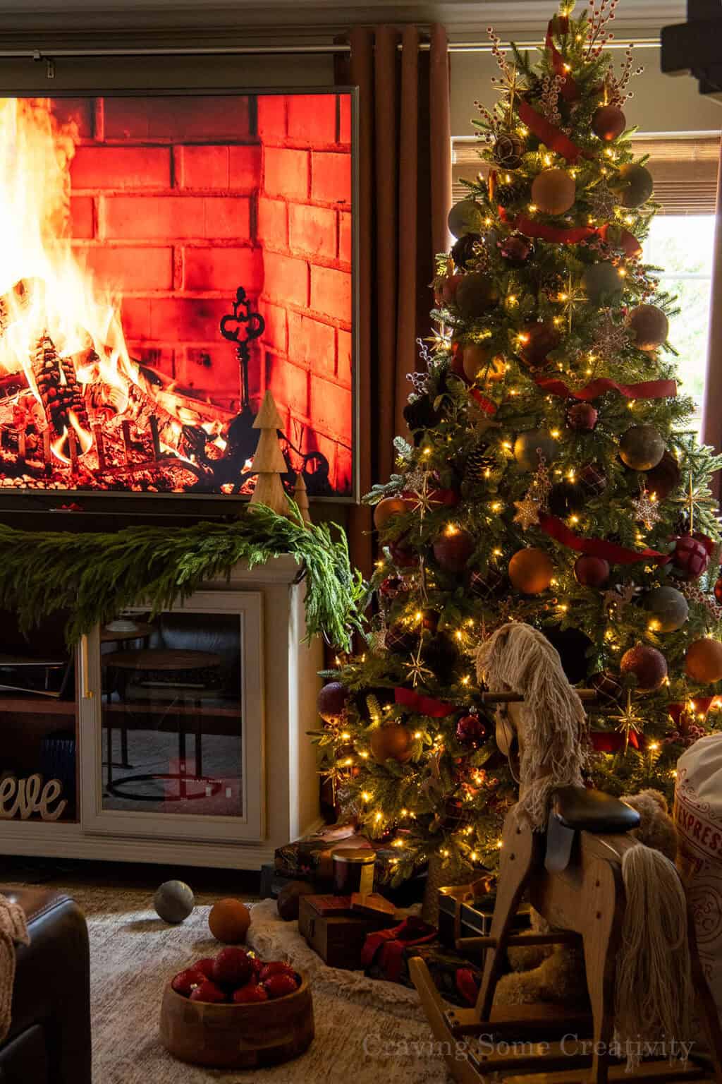 Victorian Inspired Moody Christmas Tree • Craving Some Creativity