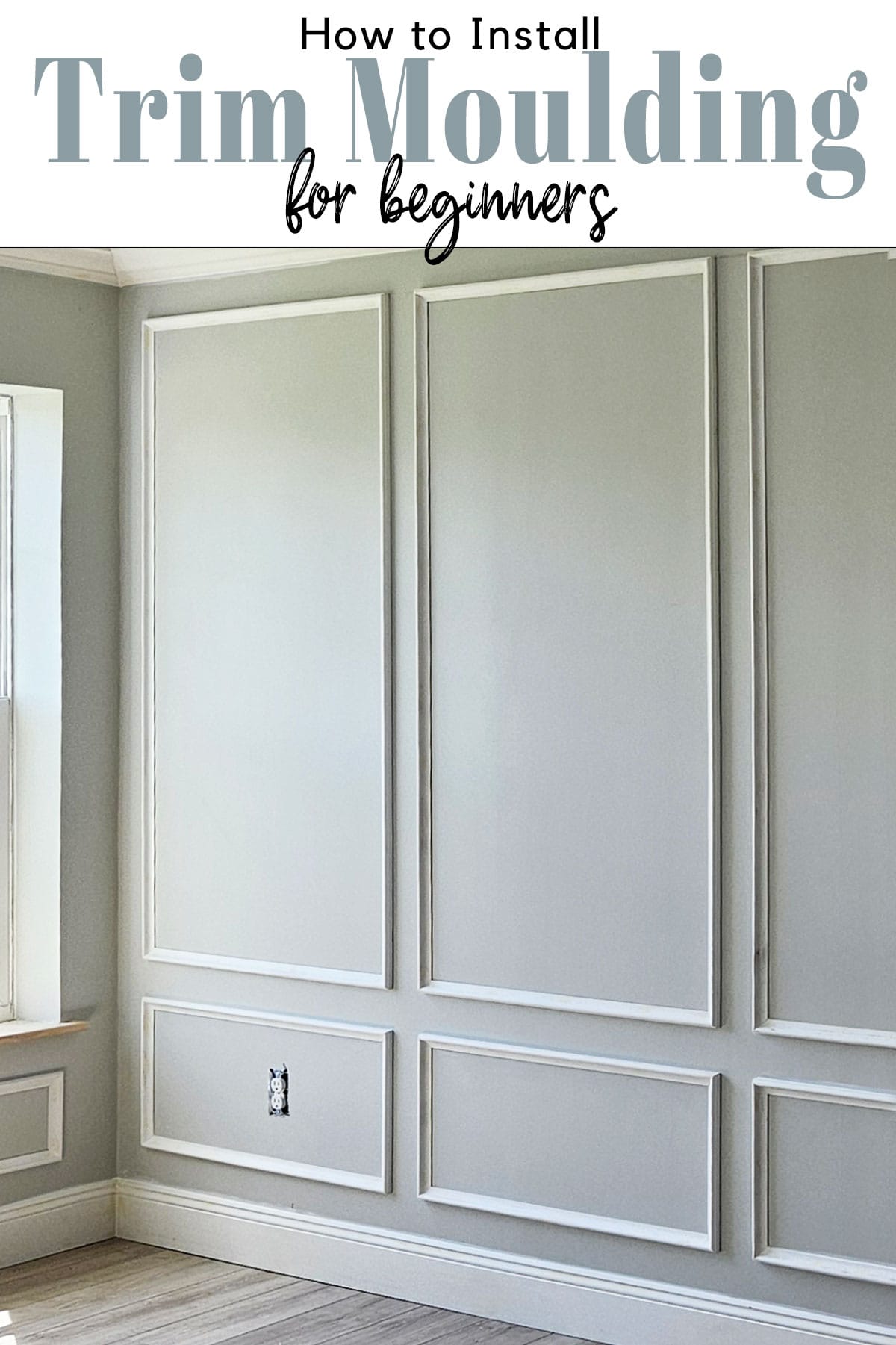 Step-by-Step Guide to Installing Wall Molding • Craving Some Creativity