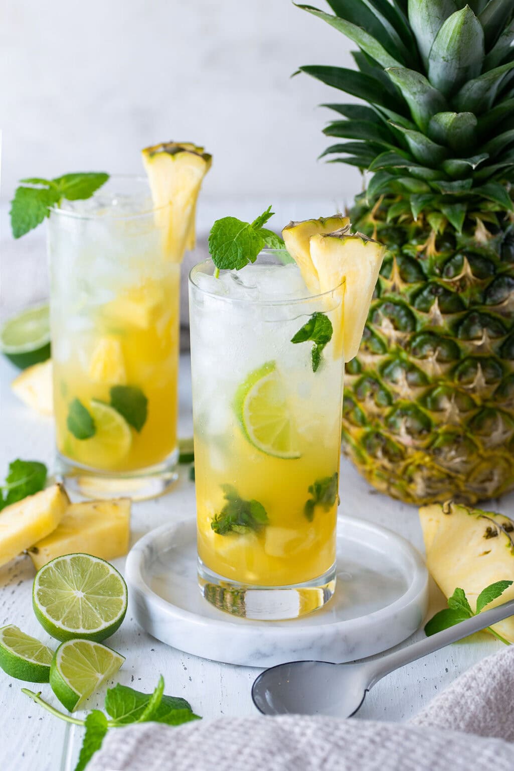 Pineapple Mojito Cocktail • Craving Some Creativity